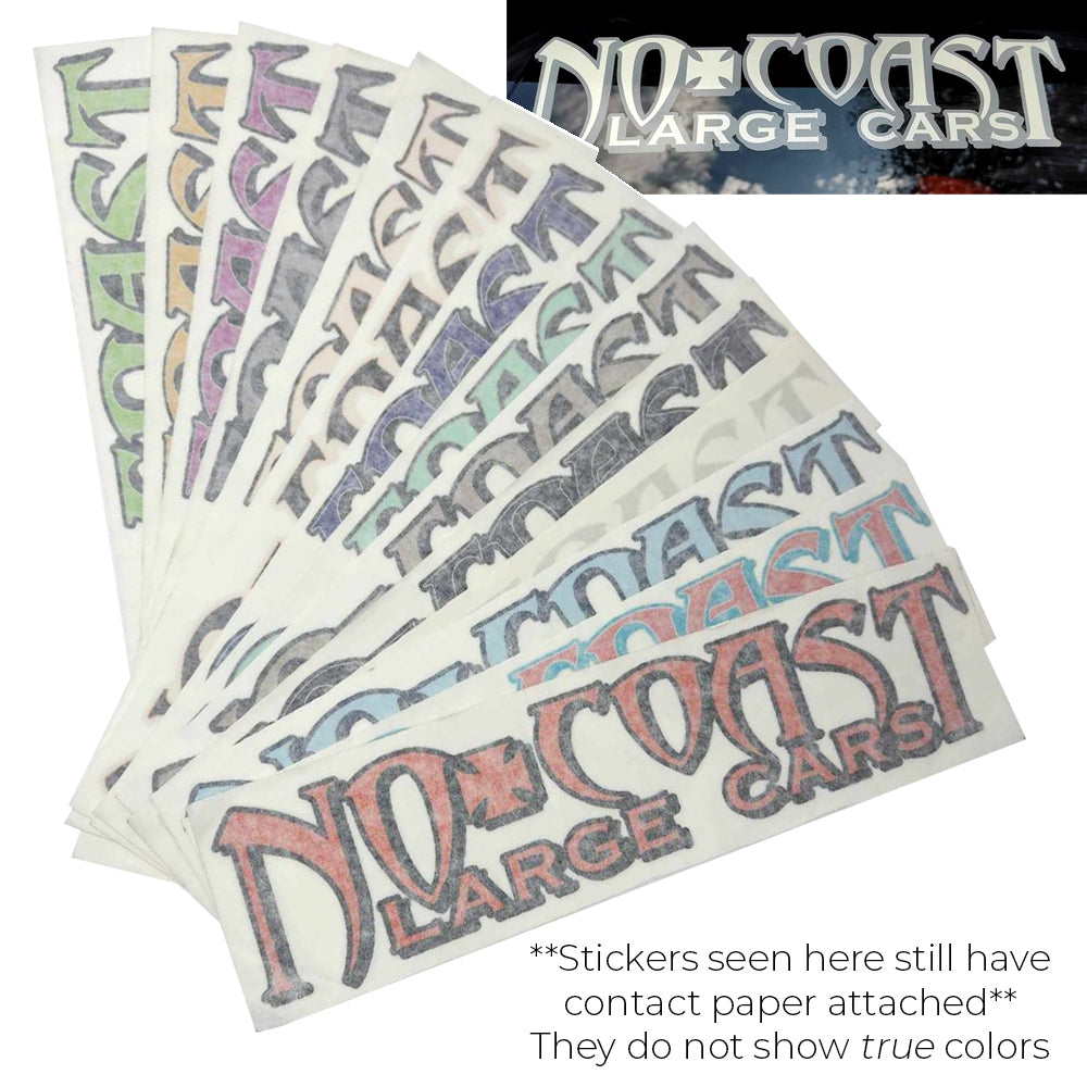 NCLC DECALS – No Coast Large Cars